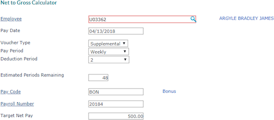 Net-to-Gross Calculator