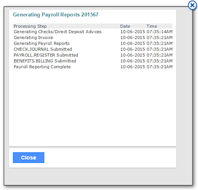 Generating Payroll Reports