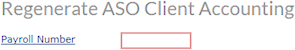 Regenerating ASO Client Accounting